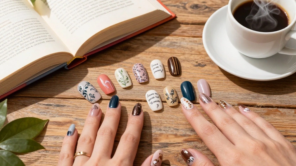 17 Trendy Nail Ideas for Book Lovers This May